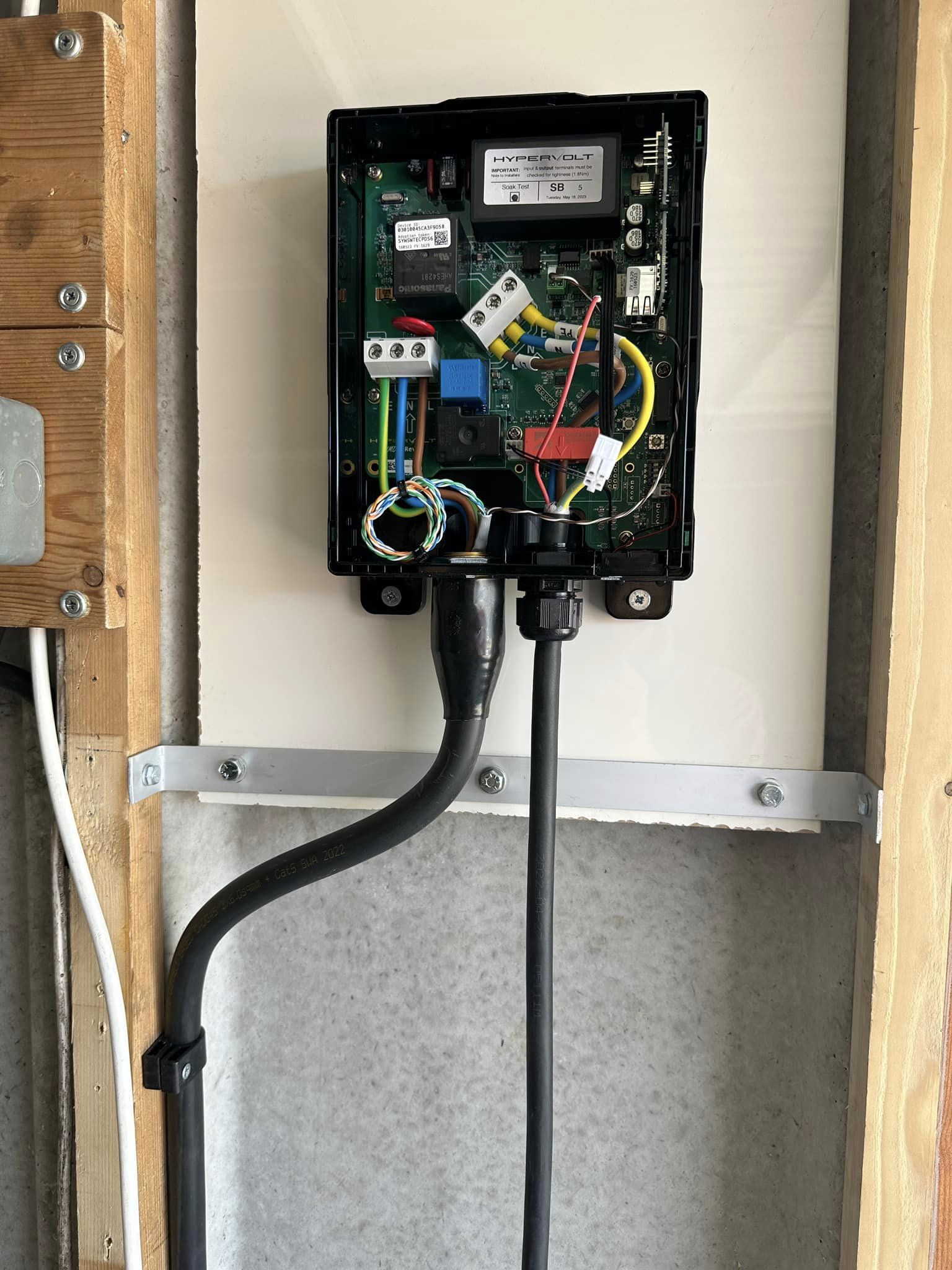 EV Charger Installation in Garage